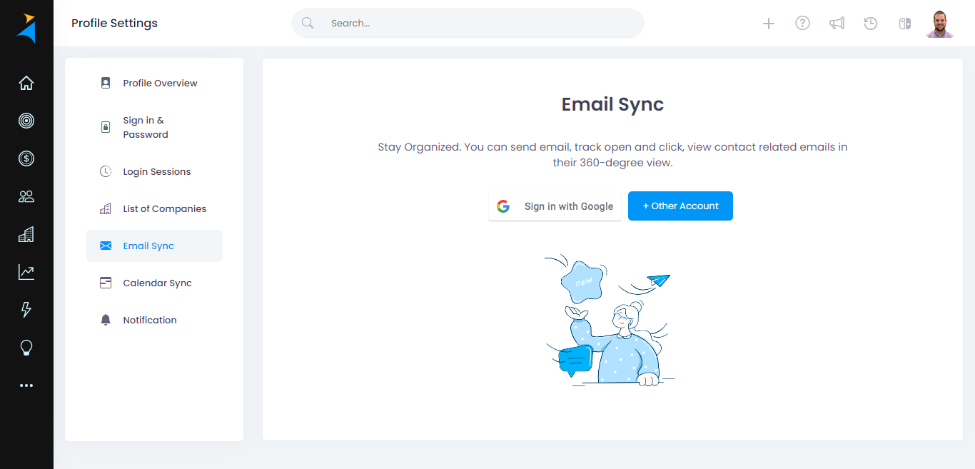 Email Sync | Sales Simplify